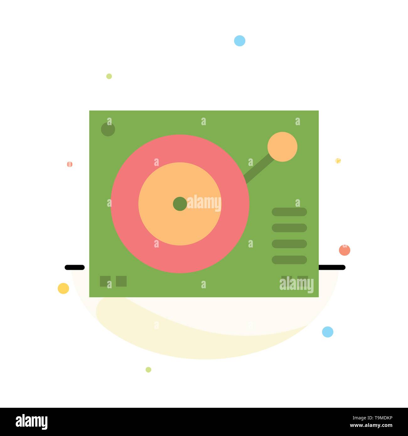 Vintage record stylus Stock Vector Images - Alamy