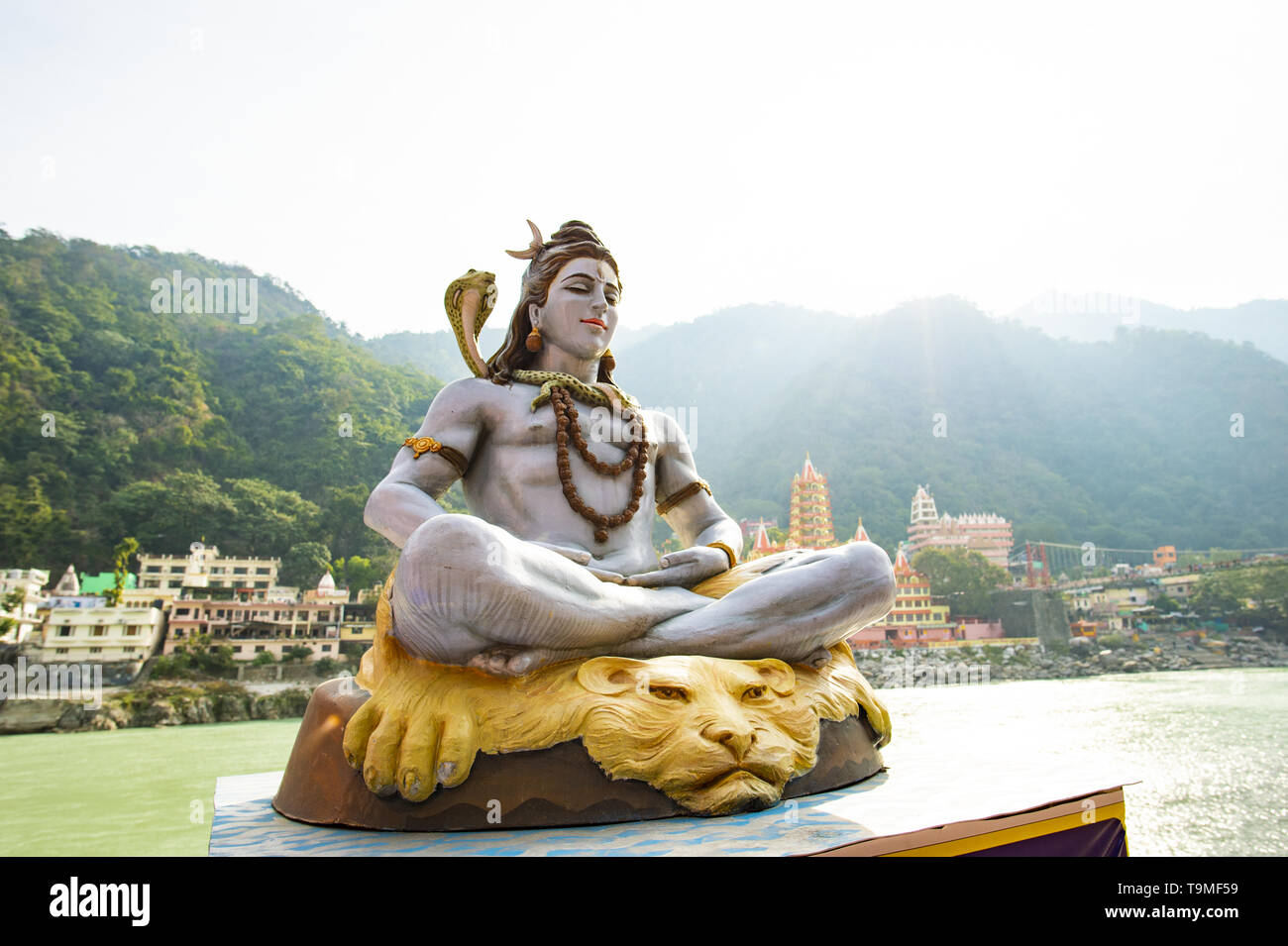 Lord shiva river ganges hi-res stock photography and images - Alamy