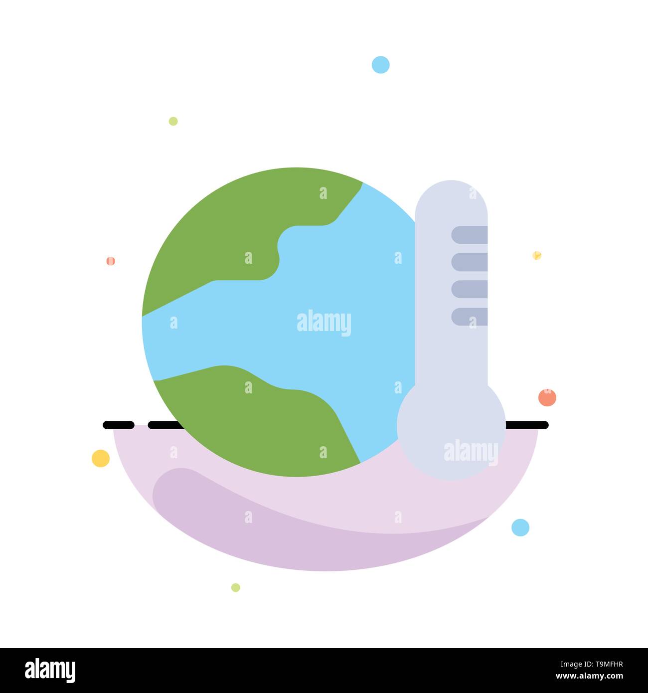 Global temperature map Stock Vector Images - Alamy