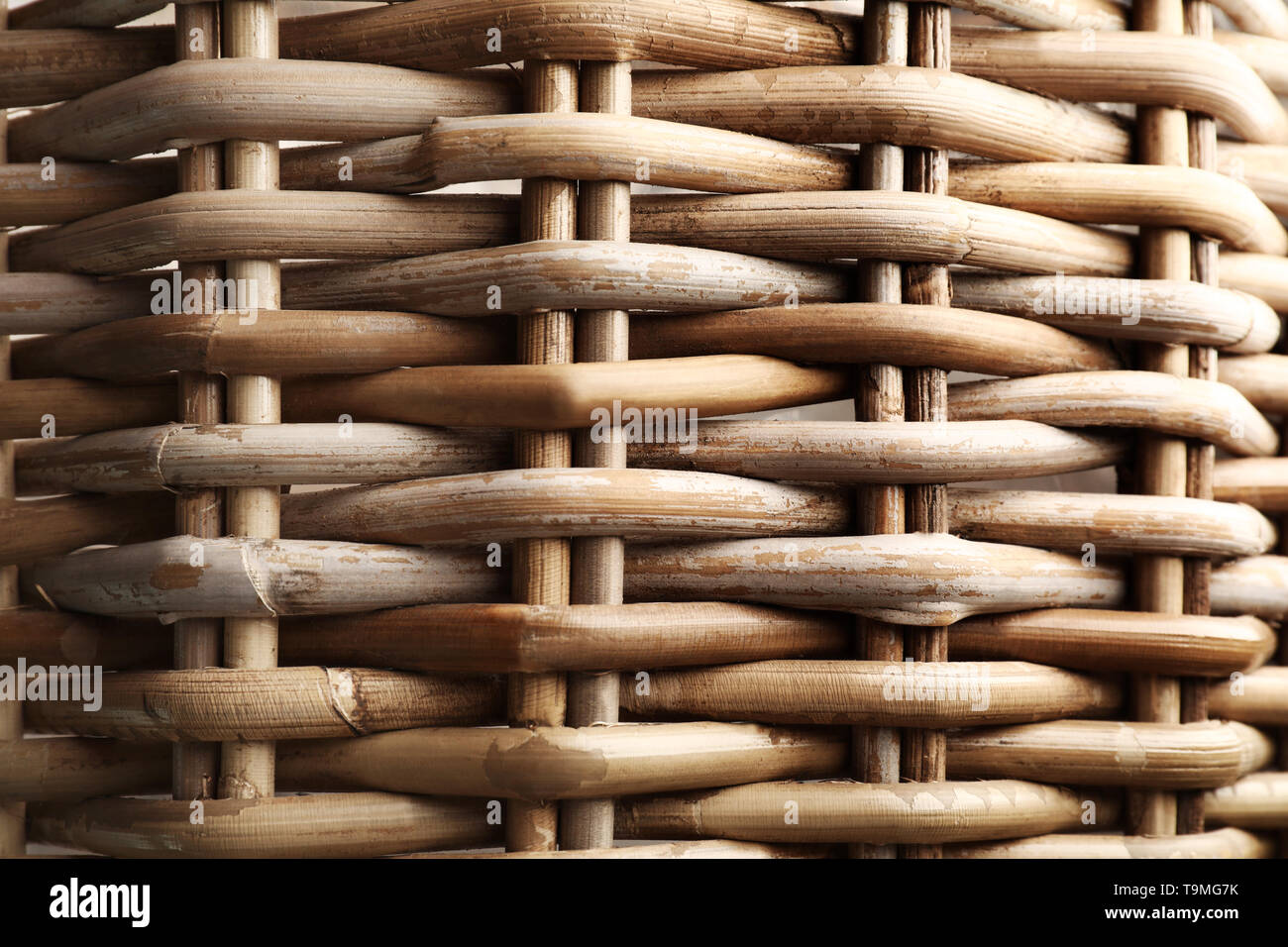 Wicker texture, closeup Stock Photo - Alamy