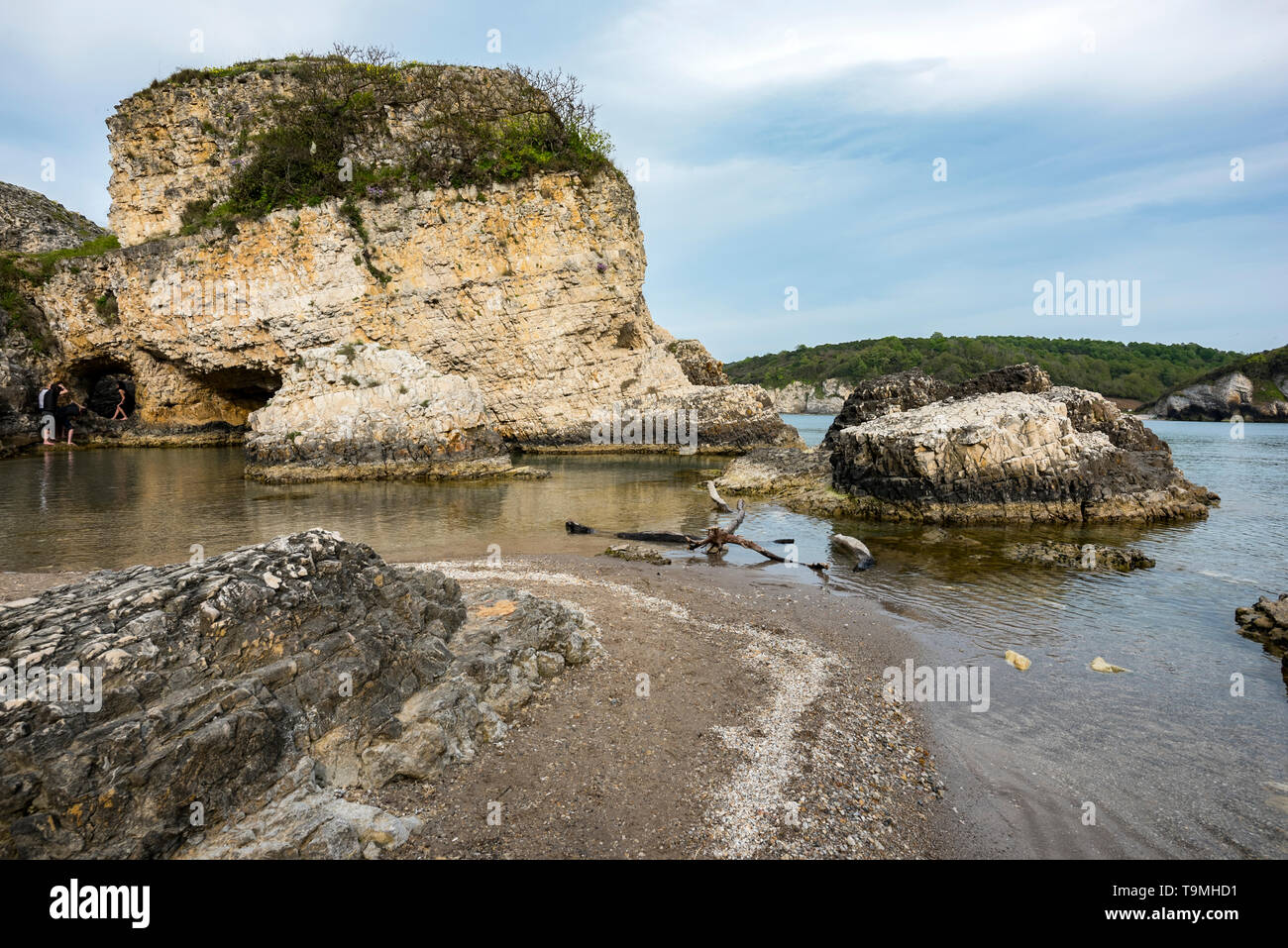 beautiful rocks in the sea Stock Photo - Alamy