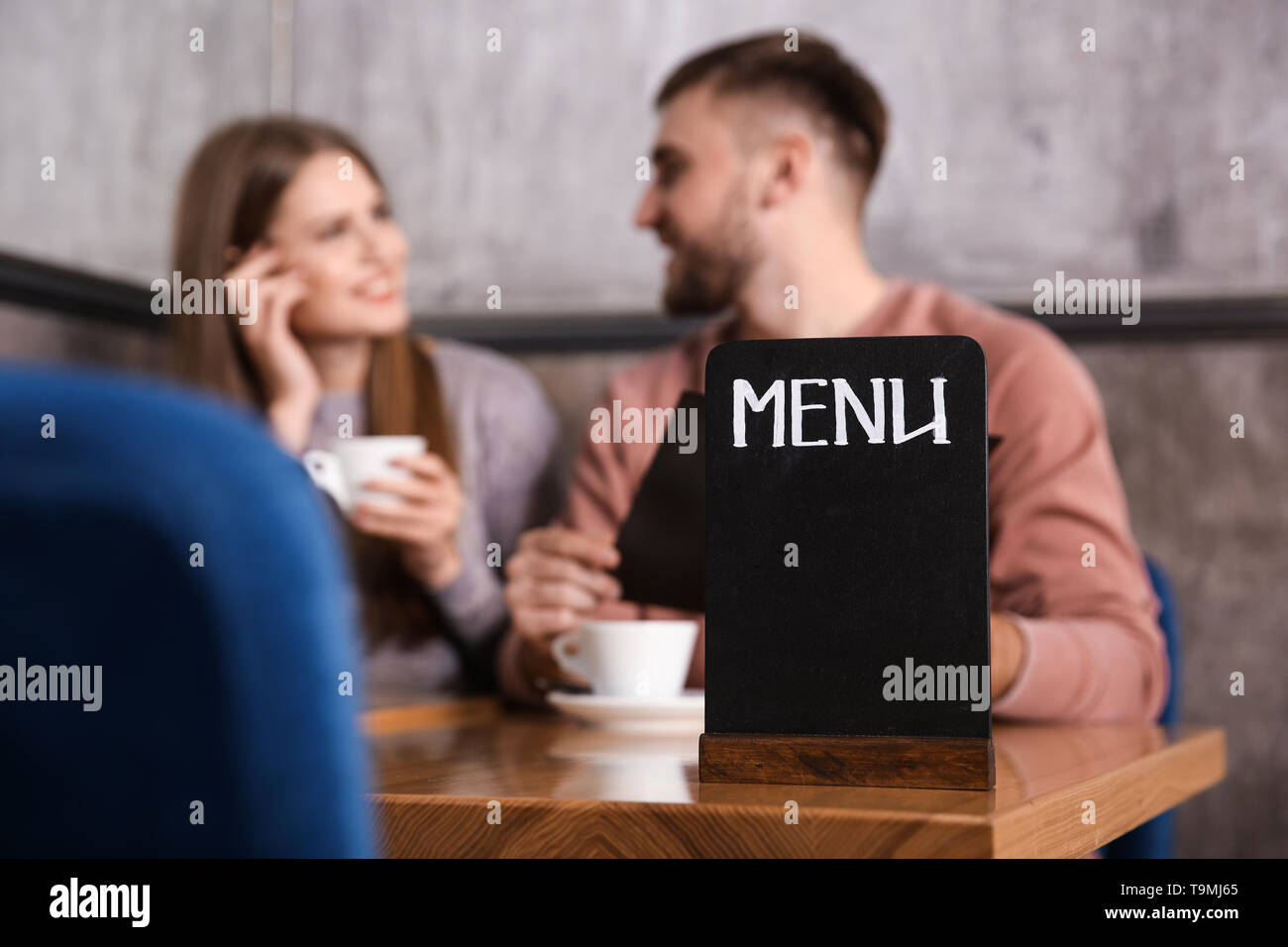 Couple restaurant menu board hi-res stock photography and images - Alamy