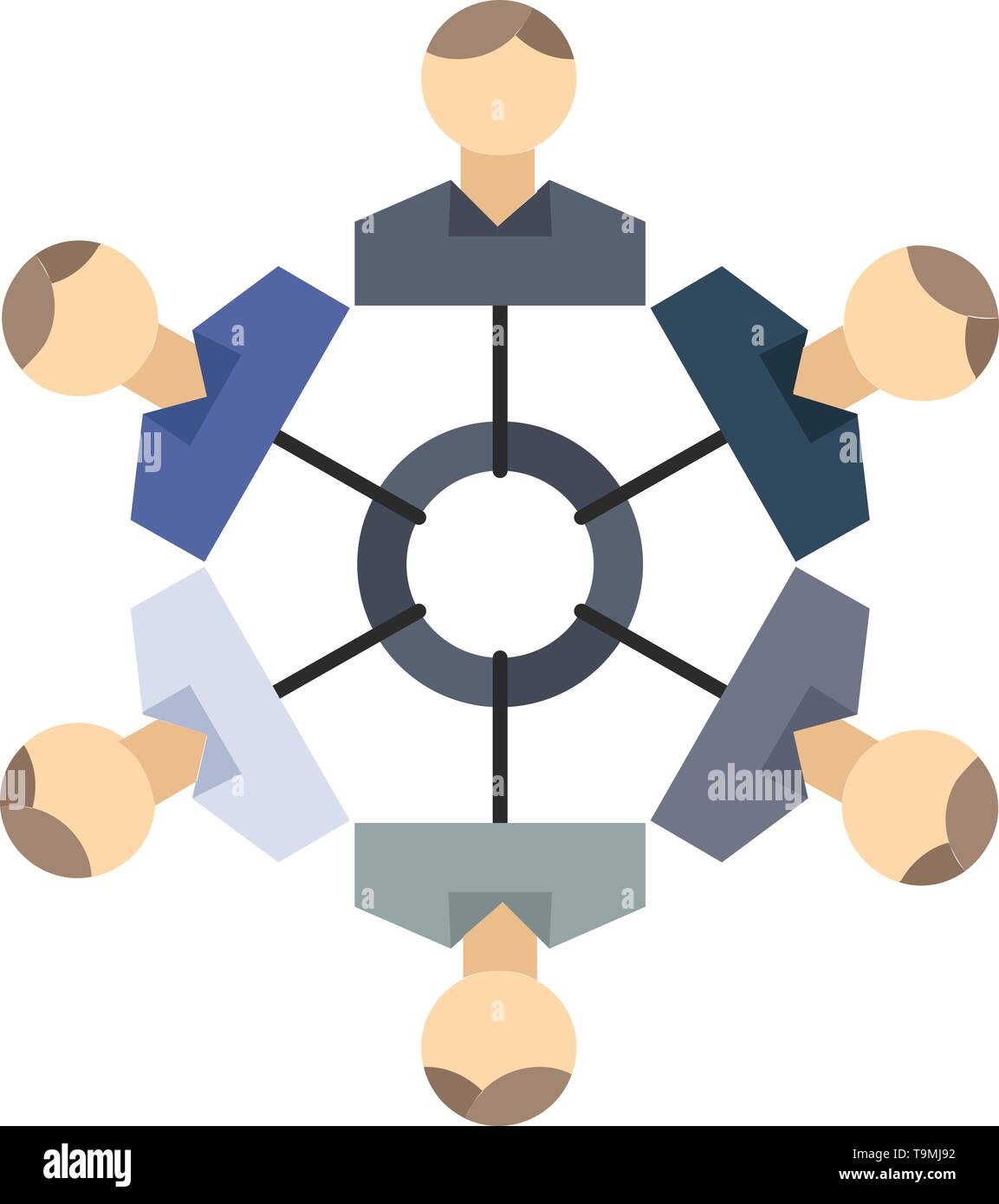 Children playing team games Stock Vector Images - Alamy