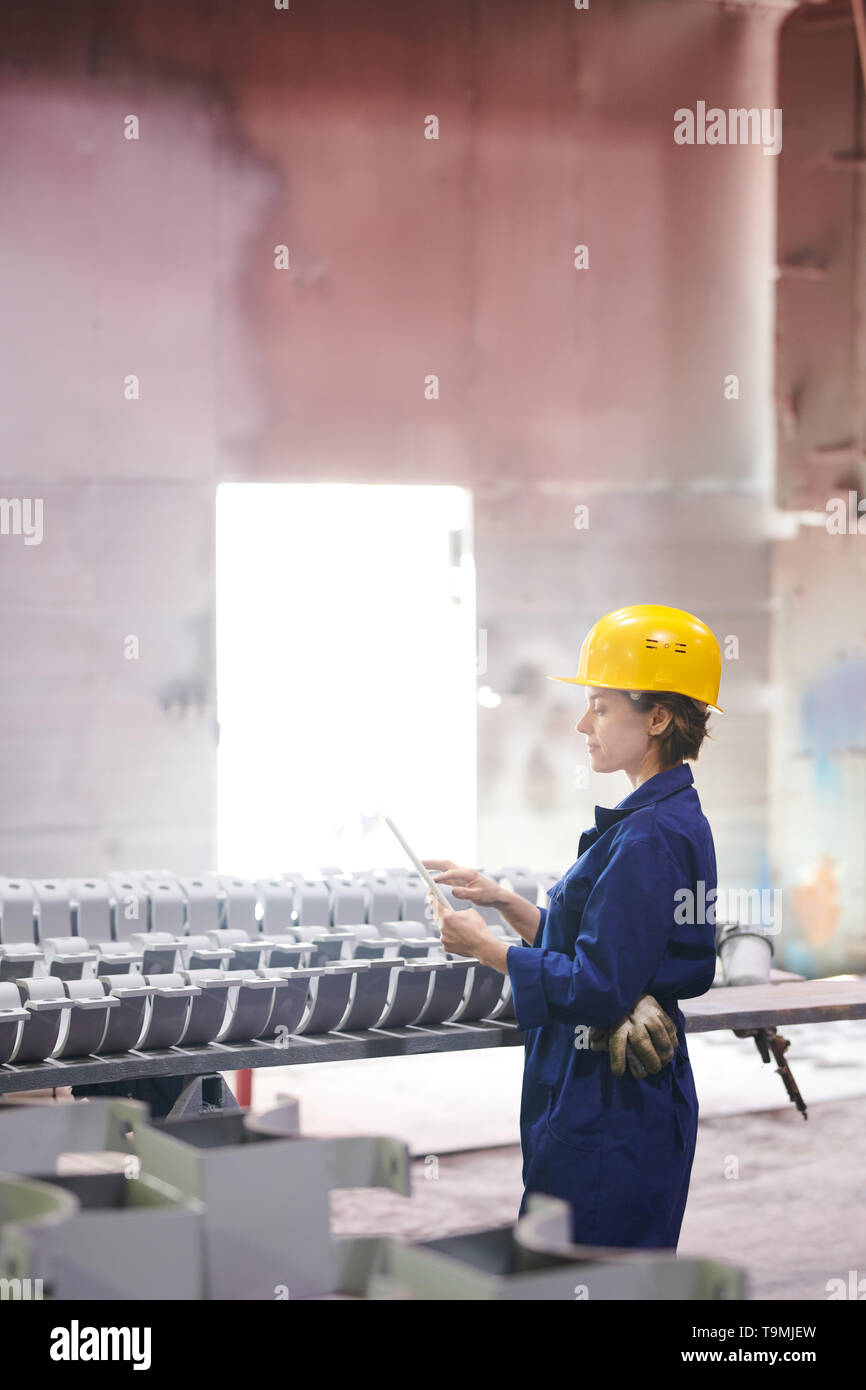 Supervisor at Factory Stock Photo - Alamy