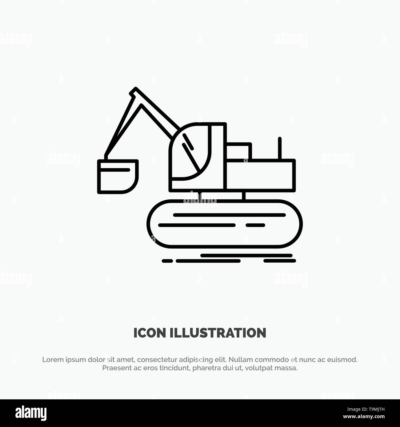 Construction lift Stock Vector Images - Alamy