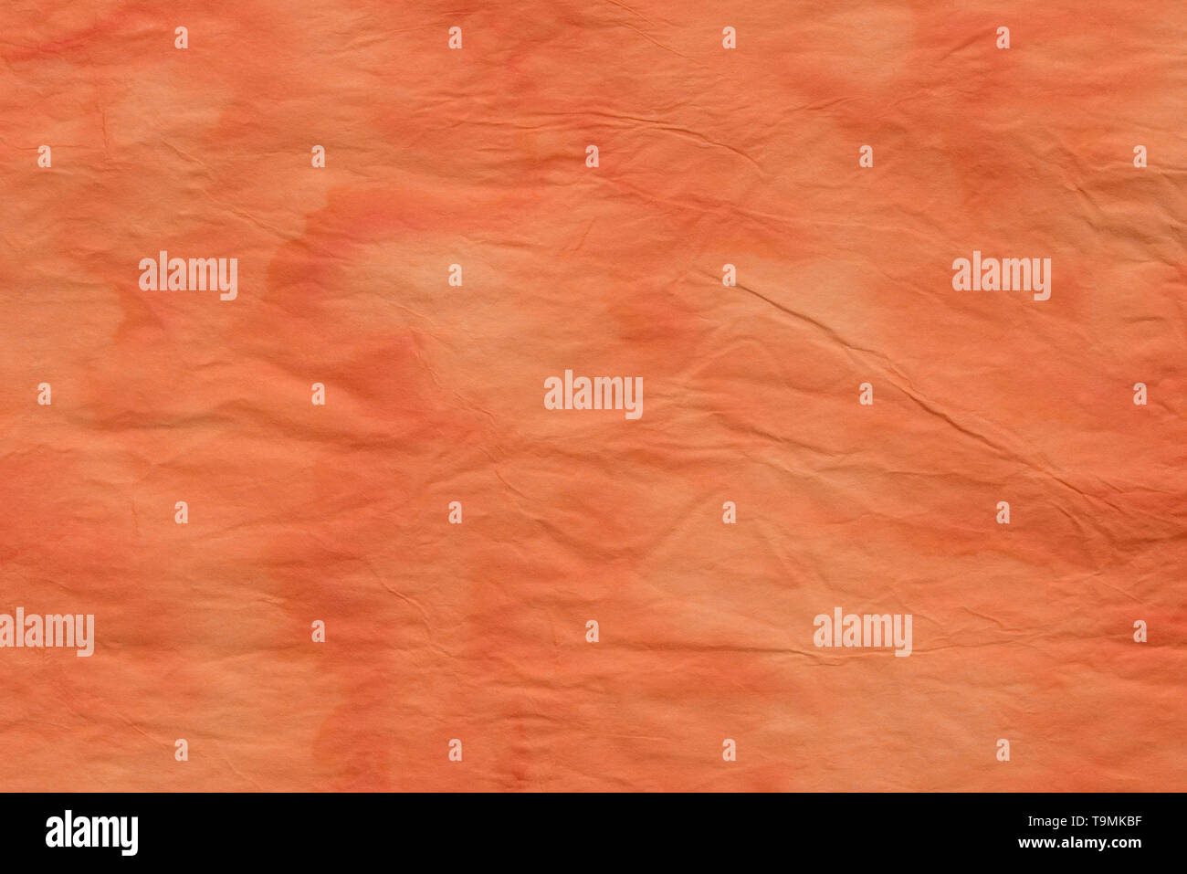 orange color creased paper tissue background texture Stock Photo - Alamy