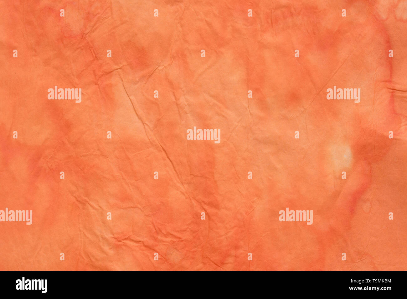 orange color creased paper tissue background texture Stock Photo - Alamy