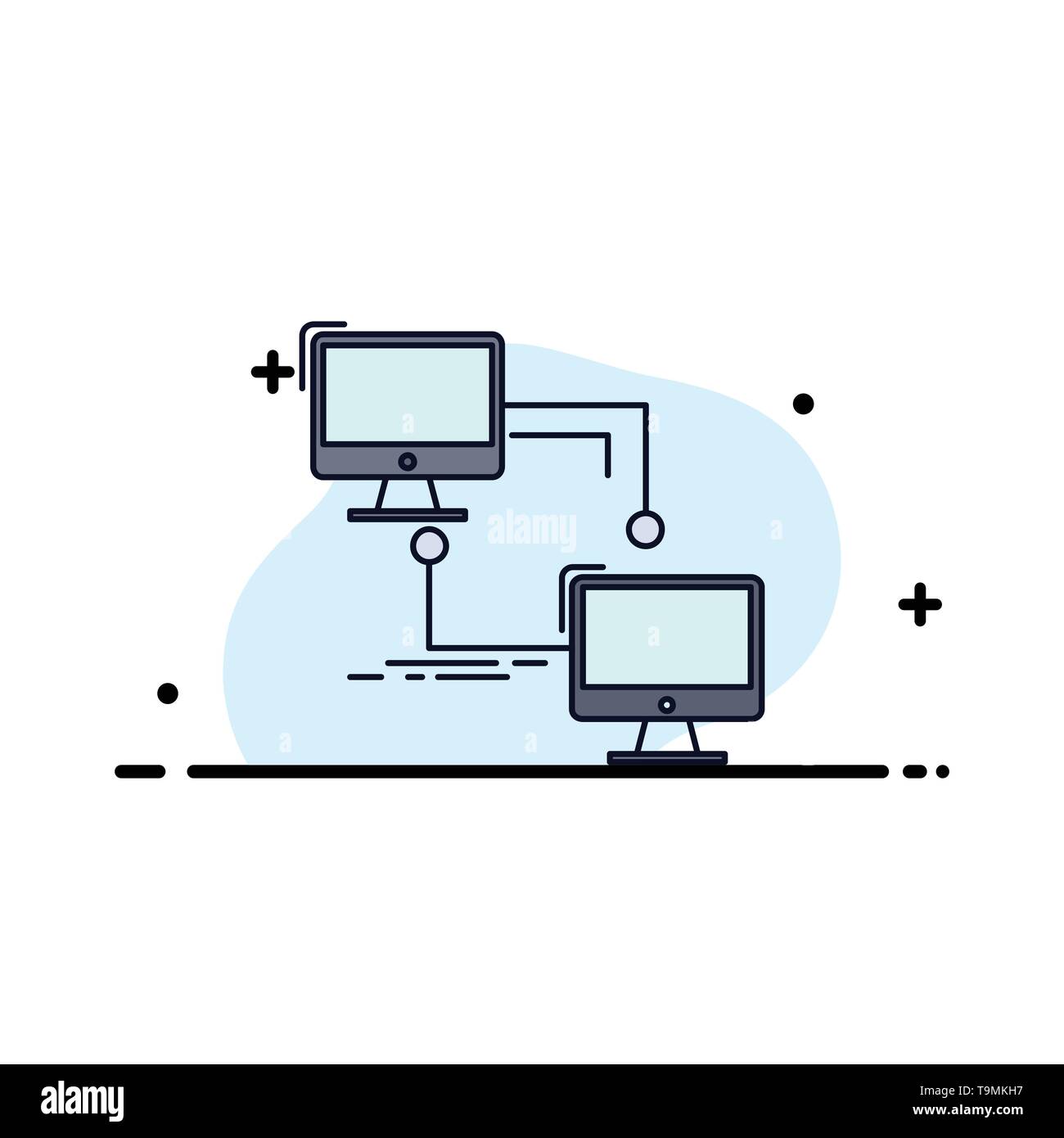 Connection wireless online transmission transfer Stock Vector Images ...
