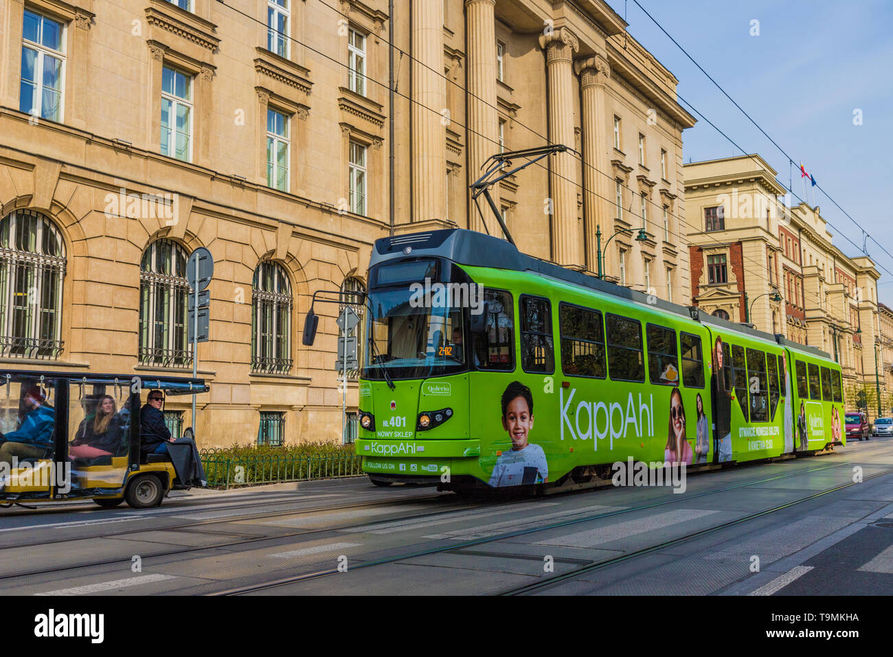 Polish trams hi-res stock photography and images - Alamy
