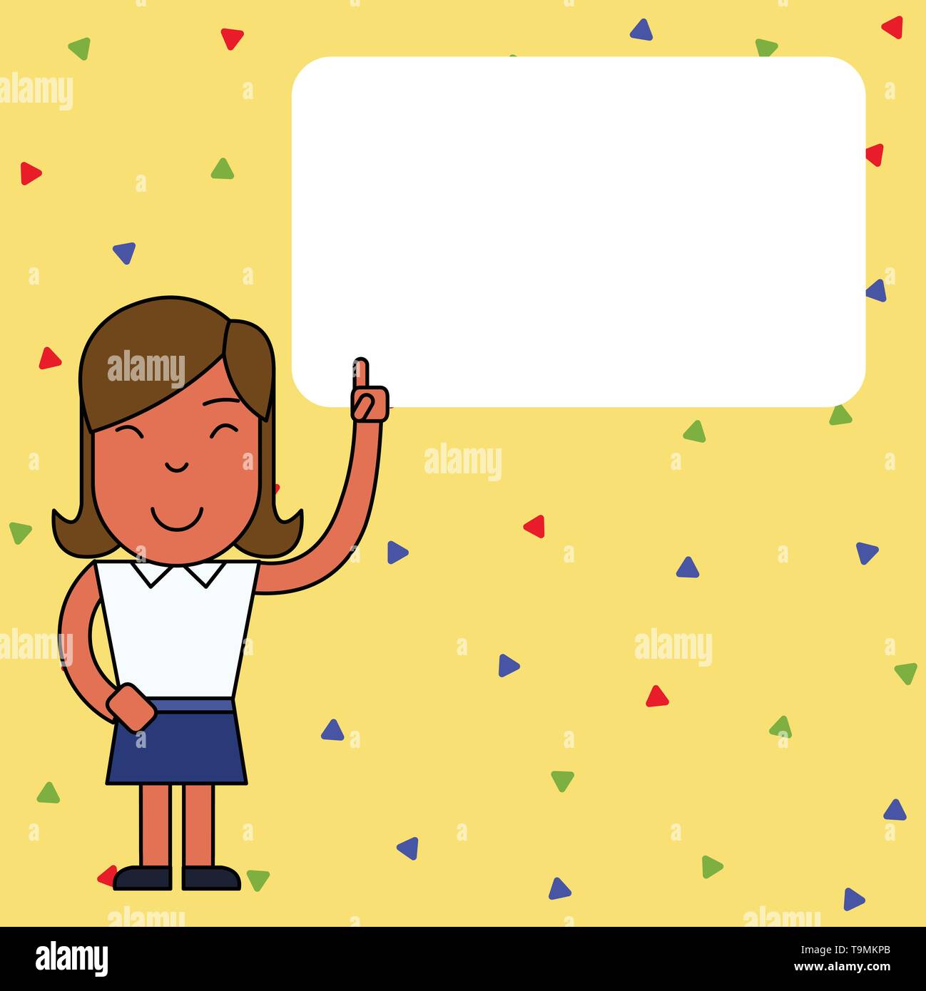 Left hand figure raised Stock Vector Images - Alamy