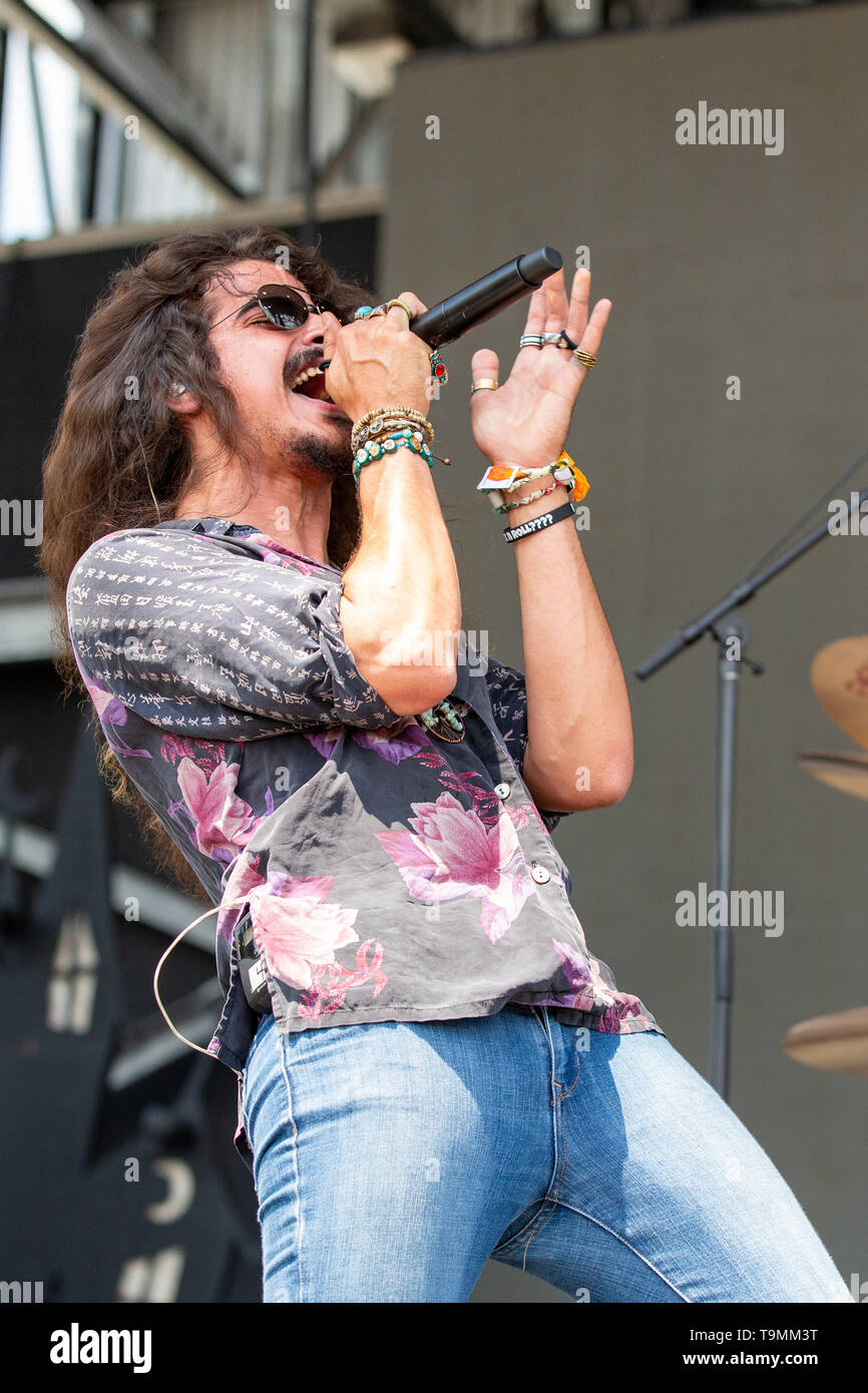 May 18, 2019 - Columbus, Ohio, U.S - EHAB OMRAN of Black Coffee during the Sonic Temple Music ...