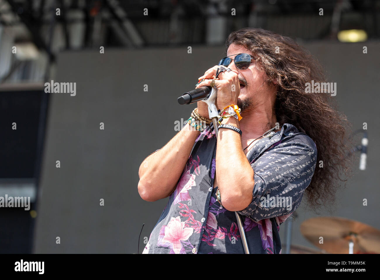 May 18, 2019 - Columbus, Ohio, U.S - EHAB OMRAN of Black Coffee during the Sonic Temple Music ...