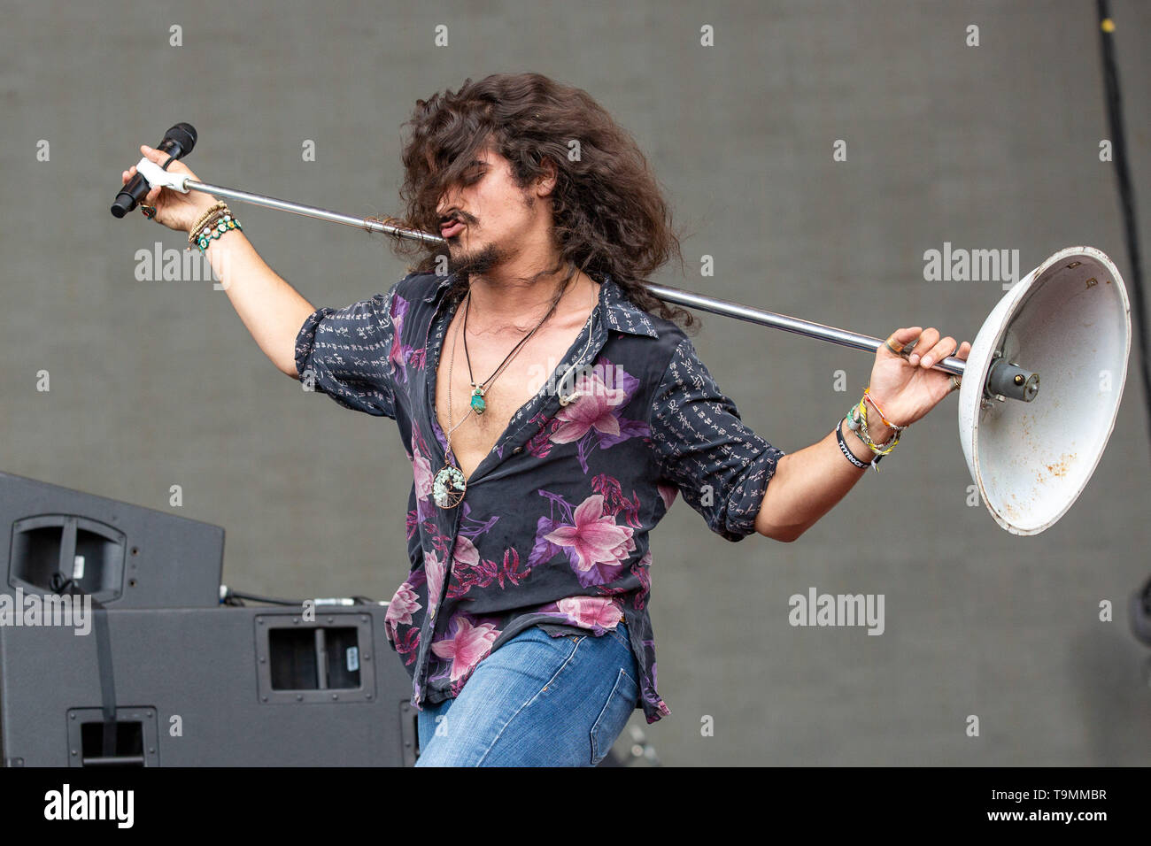 May 18, 2019 - Columbus, Ohio, U.S - EHAB OMRAN of Black Coffee during the Sonic Temple Music ...