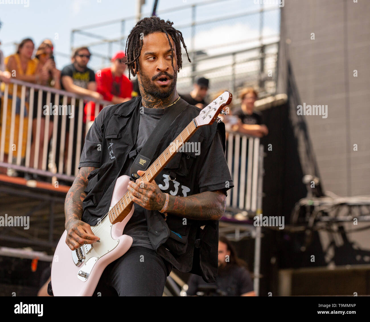 May 18, 2019 - Columbus, Ohio, U.S - STEPHEN HARRISON of Fever 333 ...
