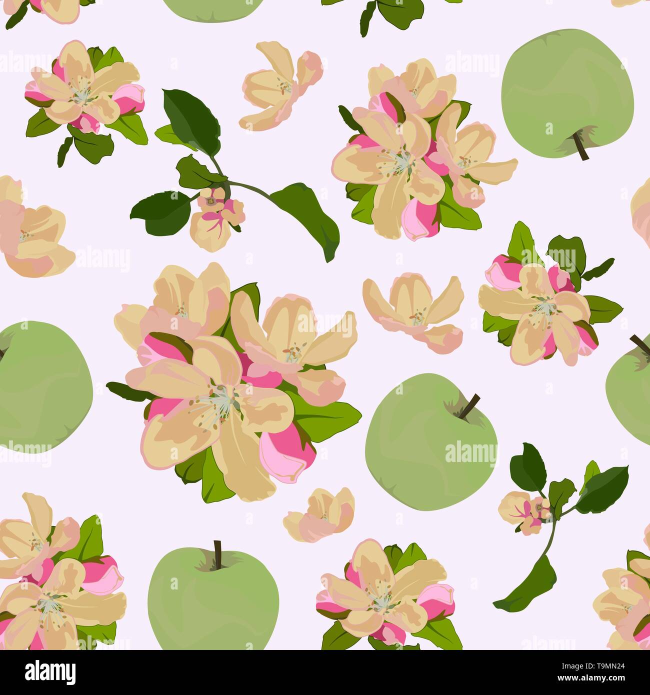 Crabapple tree Stock Vector Images - Alamy