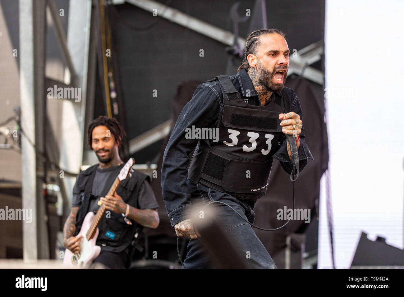 May 18, 2019 - Columbus, Ohio, U.S - STEPHEN HARRISON and JASON AARON ...