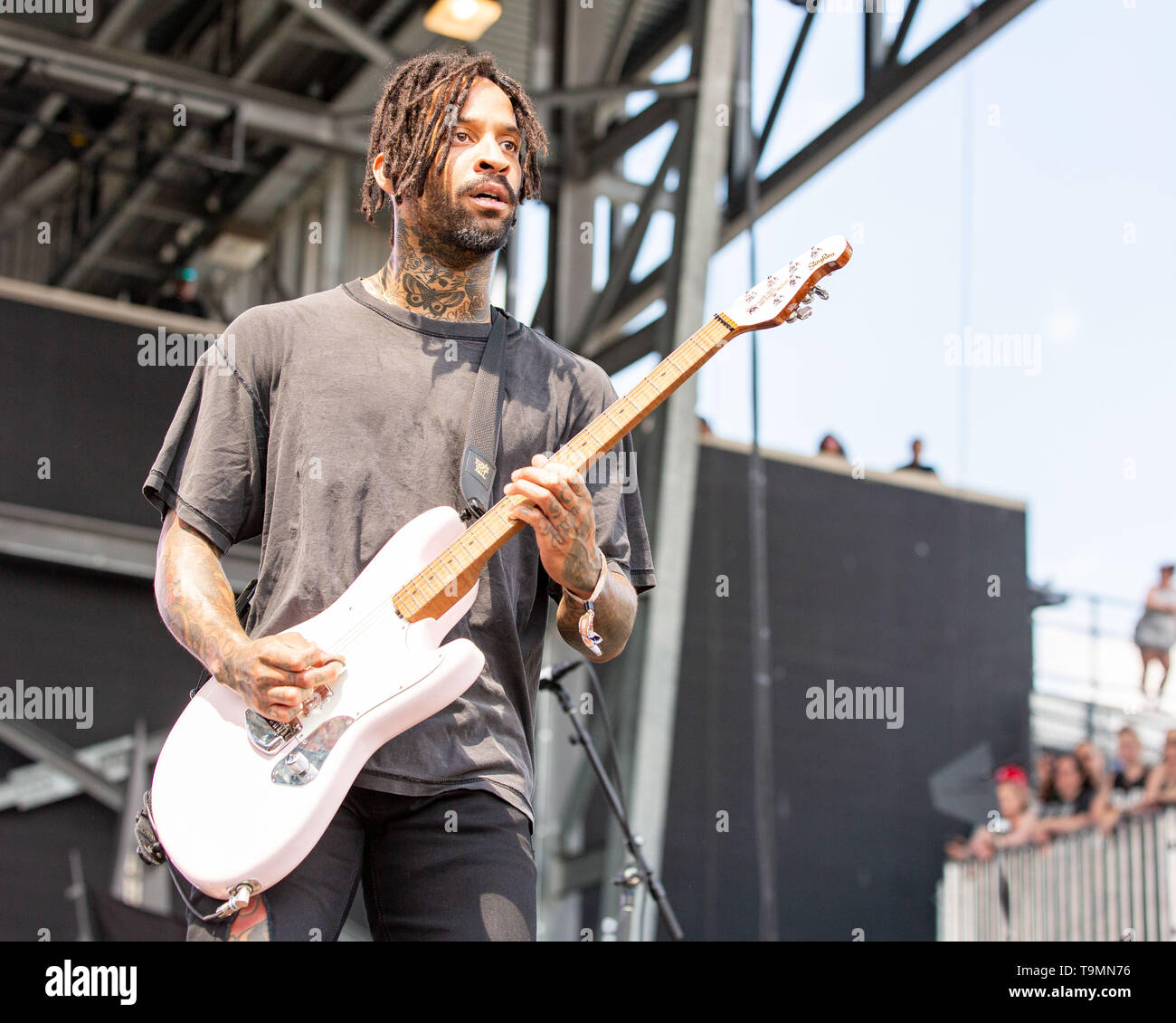 May 18, 2019 - Columbus, Ohio, U.S - STEPHEN HARRISON of Fever 333 ...