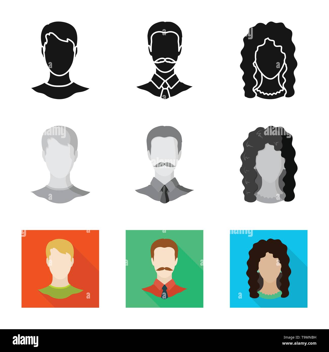 Vector design of professional and photo sign. Collection of ...