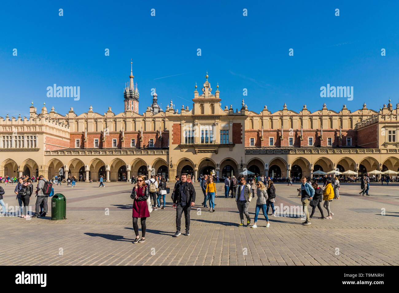 Main square with the old town hall the old cathedral hi-res stock ...