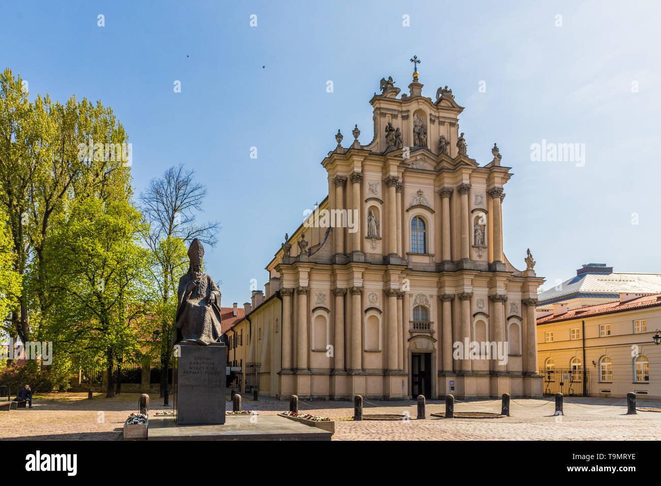 A typical view in Warsaw in Poland Stock Photo - Alamy