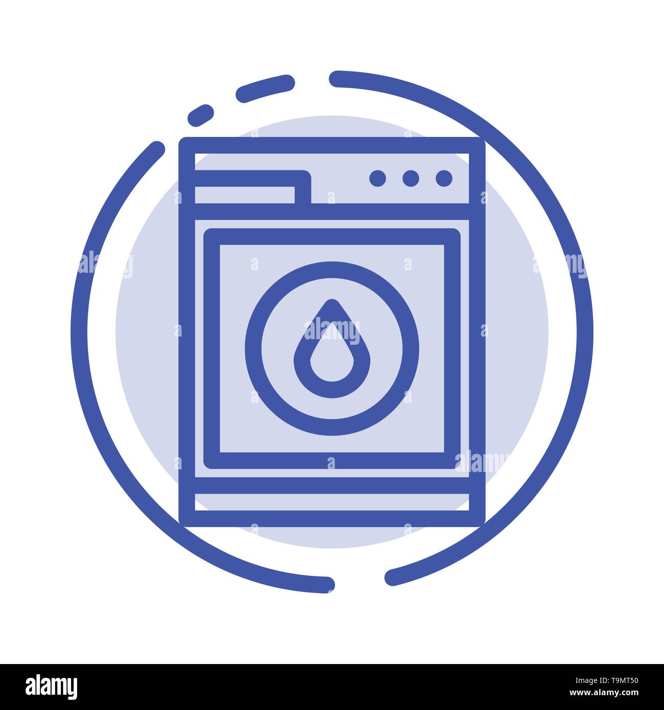 Laundry machine display Stock Vector Images - Alamy