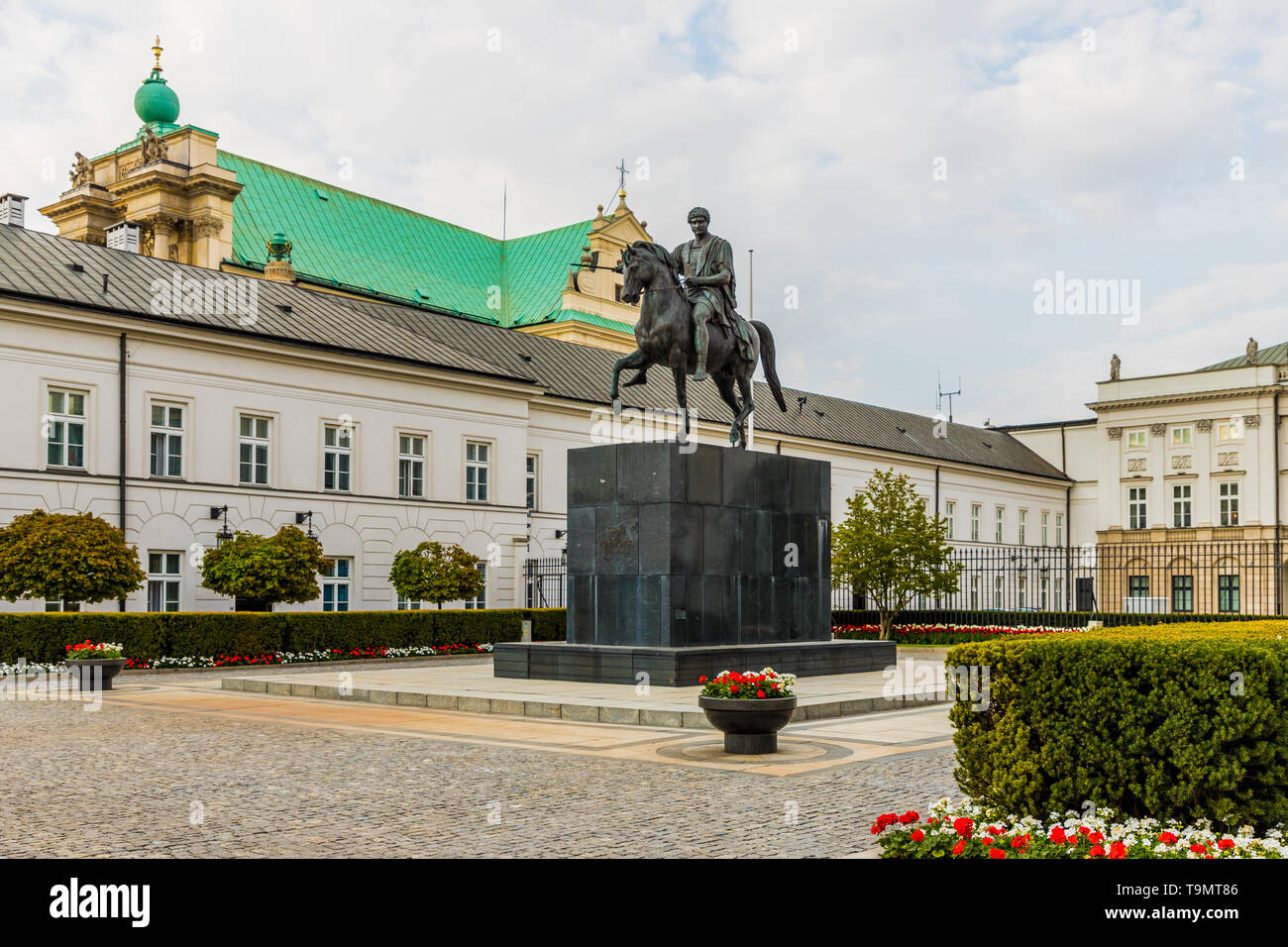 A typical view in Warsaw in Poland Stock Photo - Alamy