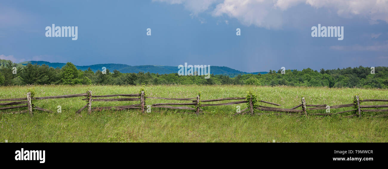 North carolina blue ridge parkway panoramic hi-res stock photography ...