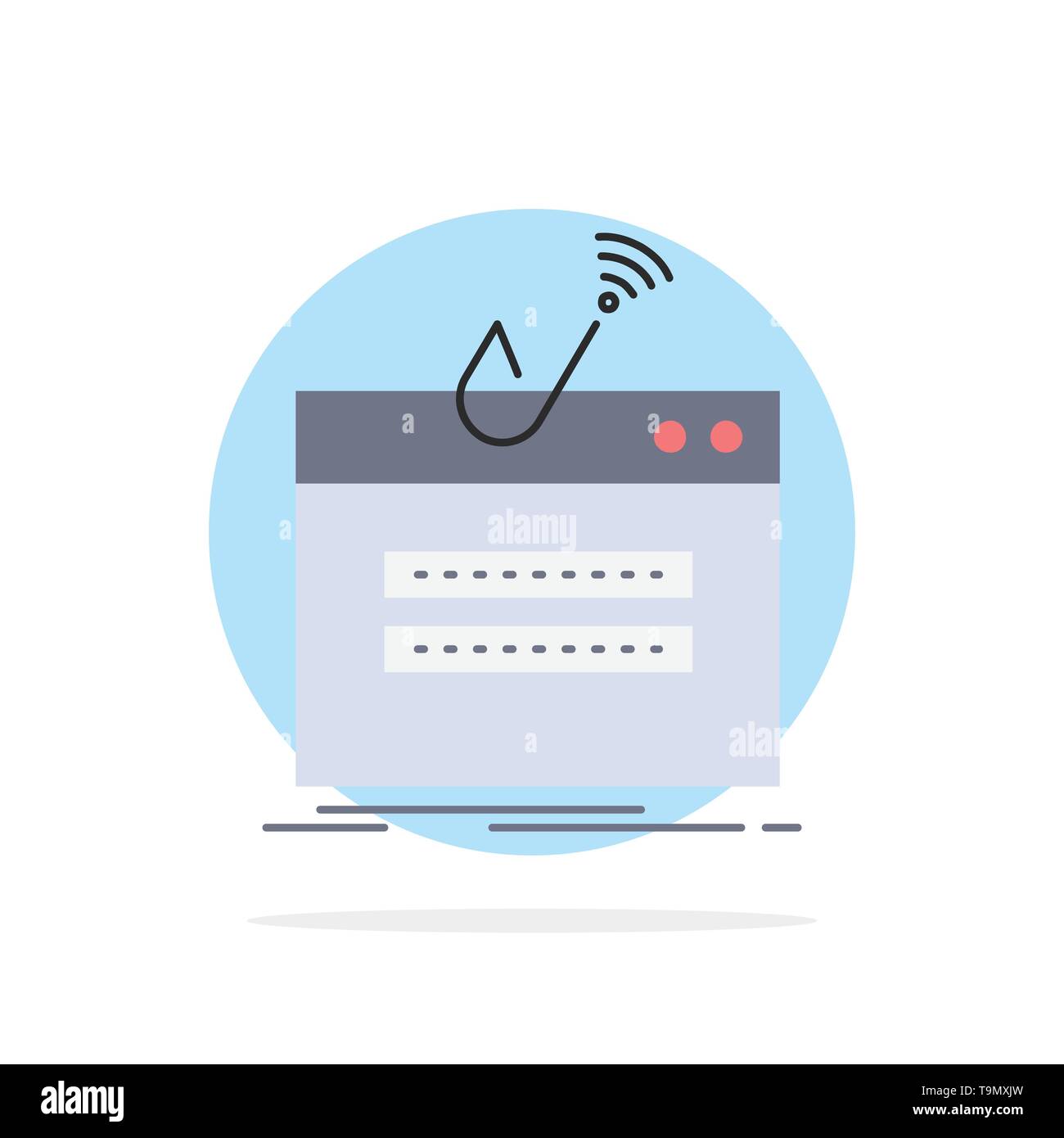 Phishing login and password Cut Out Stock Images & Pictures - Alamy