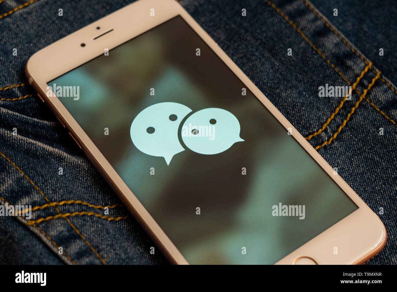 Wechat work icon hi-res stock photography and images - Alamy