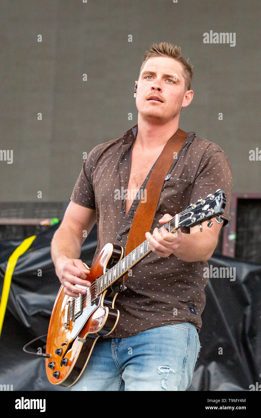 May 19, 2019 - Columbus, Ohio, U.S - JAY EMMONS of The Glorious Sons ...