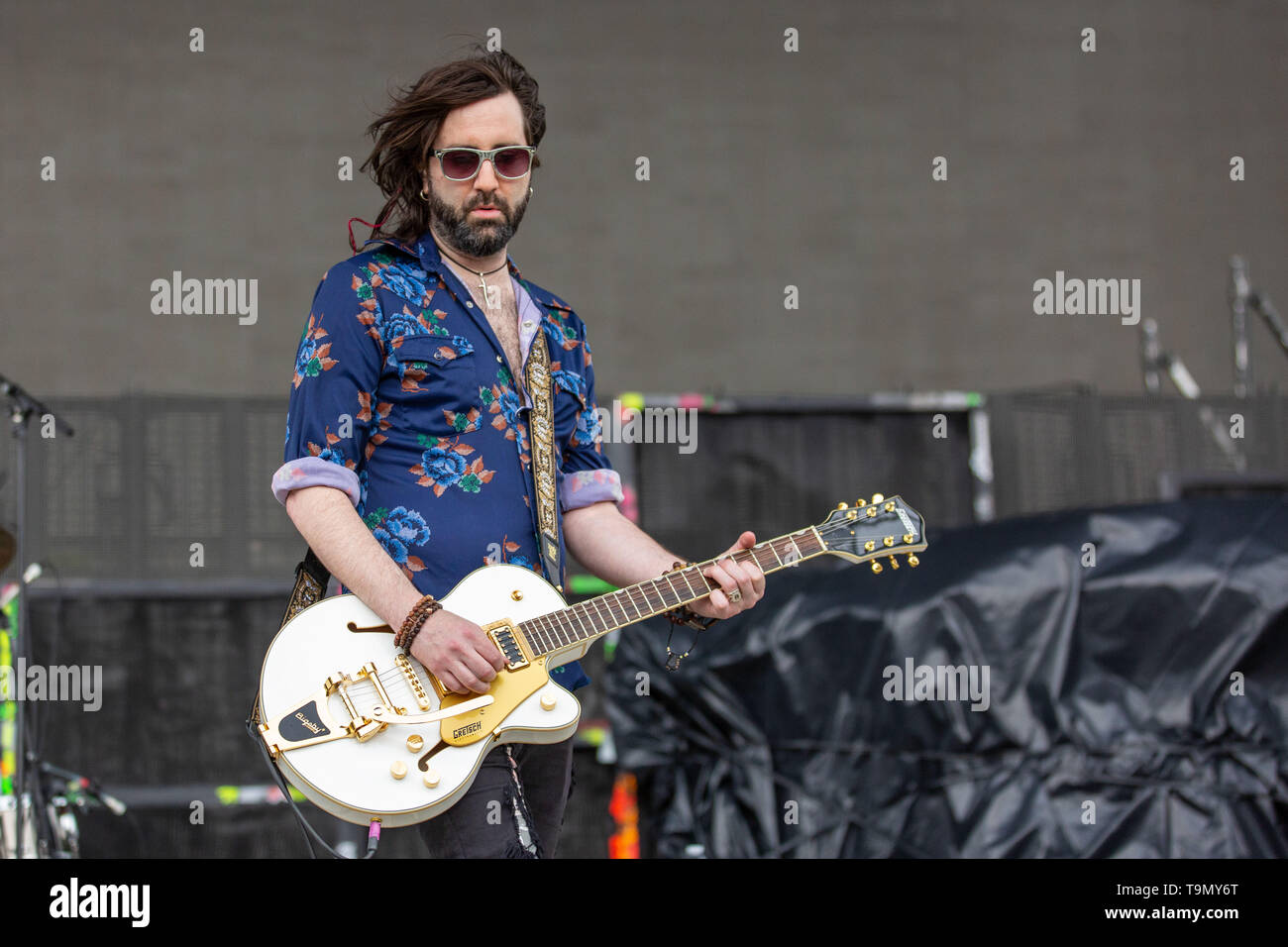 May 19, 2019 - Columbus, Ohio, U.S - CHRIS KOSTER of The Glorious Sons ...