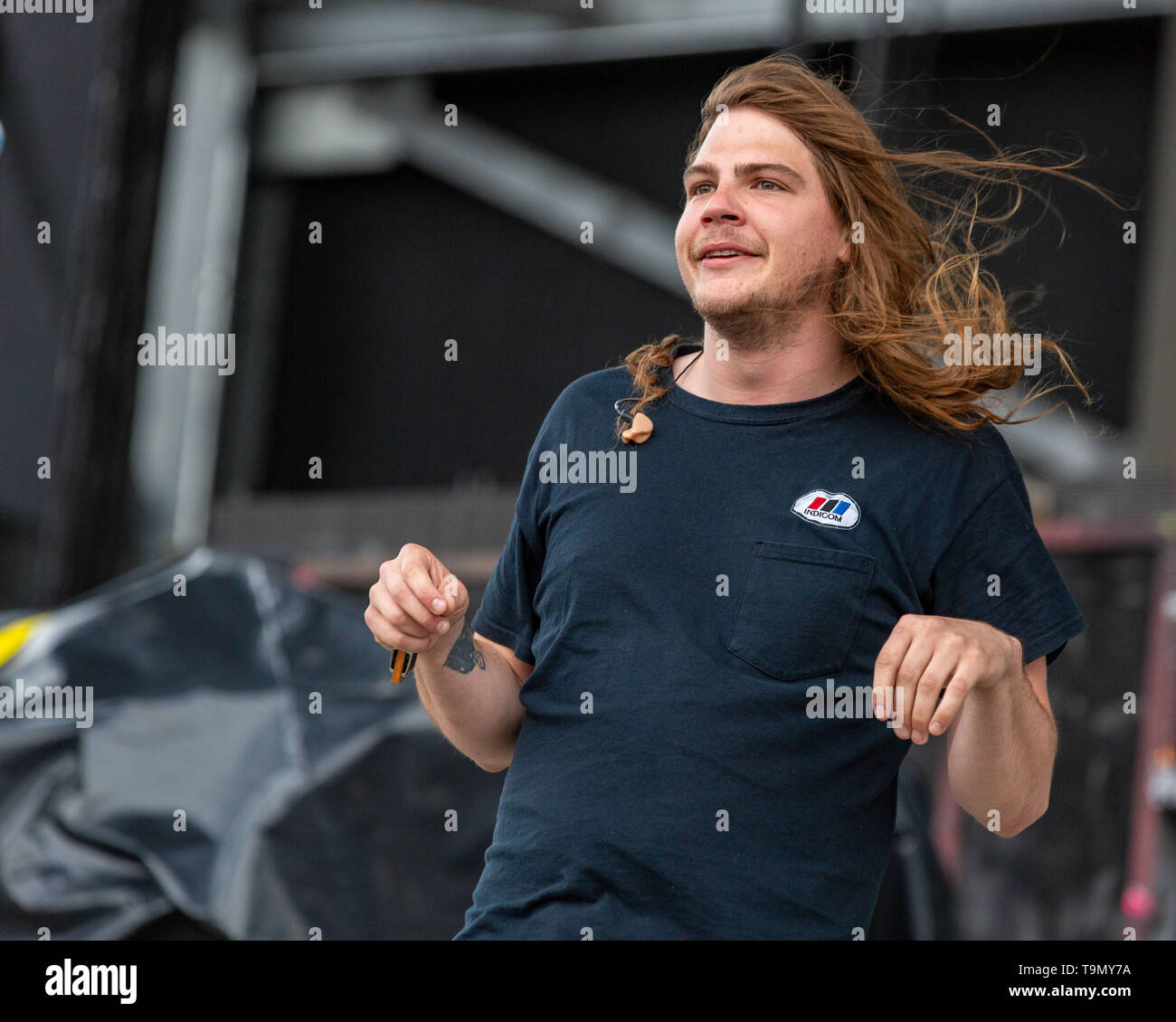 May 19, 2019 - Columbus, Ohio, U.S - BRETT EMMONS of The Glorious Sons ...