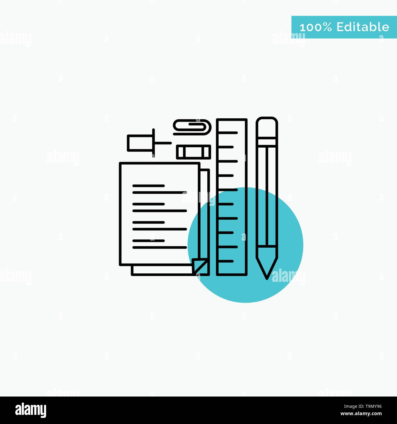 Silver stapler Stock Vector Images - Alamy