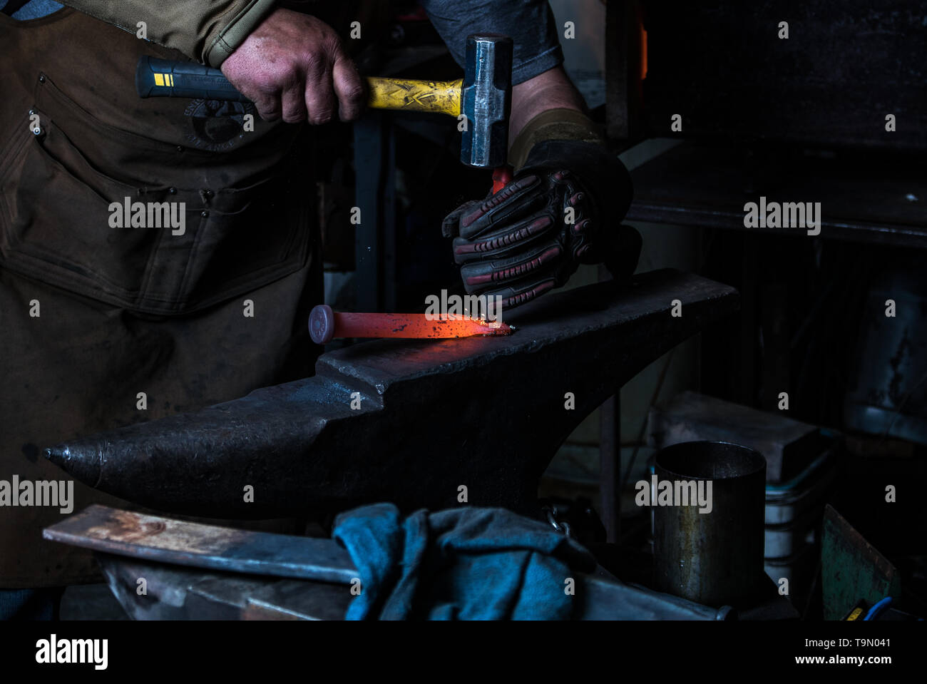 Forging hammer hi-res stock photography and images - Alamy