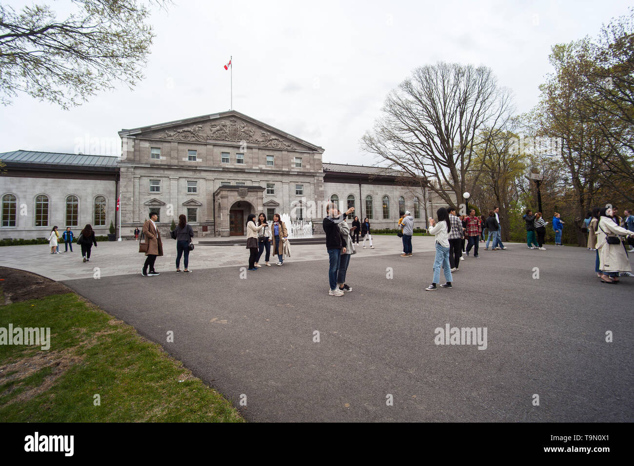 Canada governor general residence at Rideau Hall in Ottawa Stock Photo - Alamy