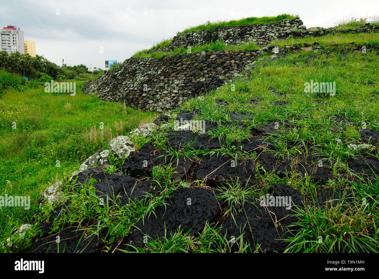 Pyramid of cuicuilco hi-res stock photography and images - Alamy