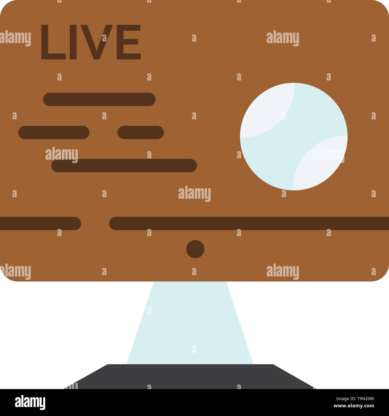 Public viewing vector vectors hi-res stock photography and images - Alamy