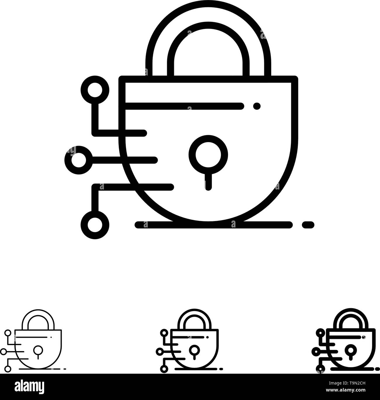 Digital key access Black and White Stock Photos & Images - Alamy