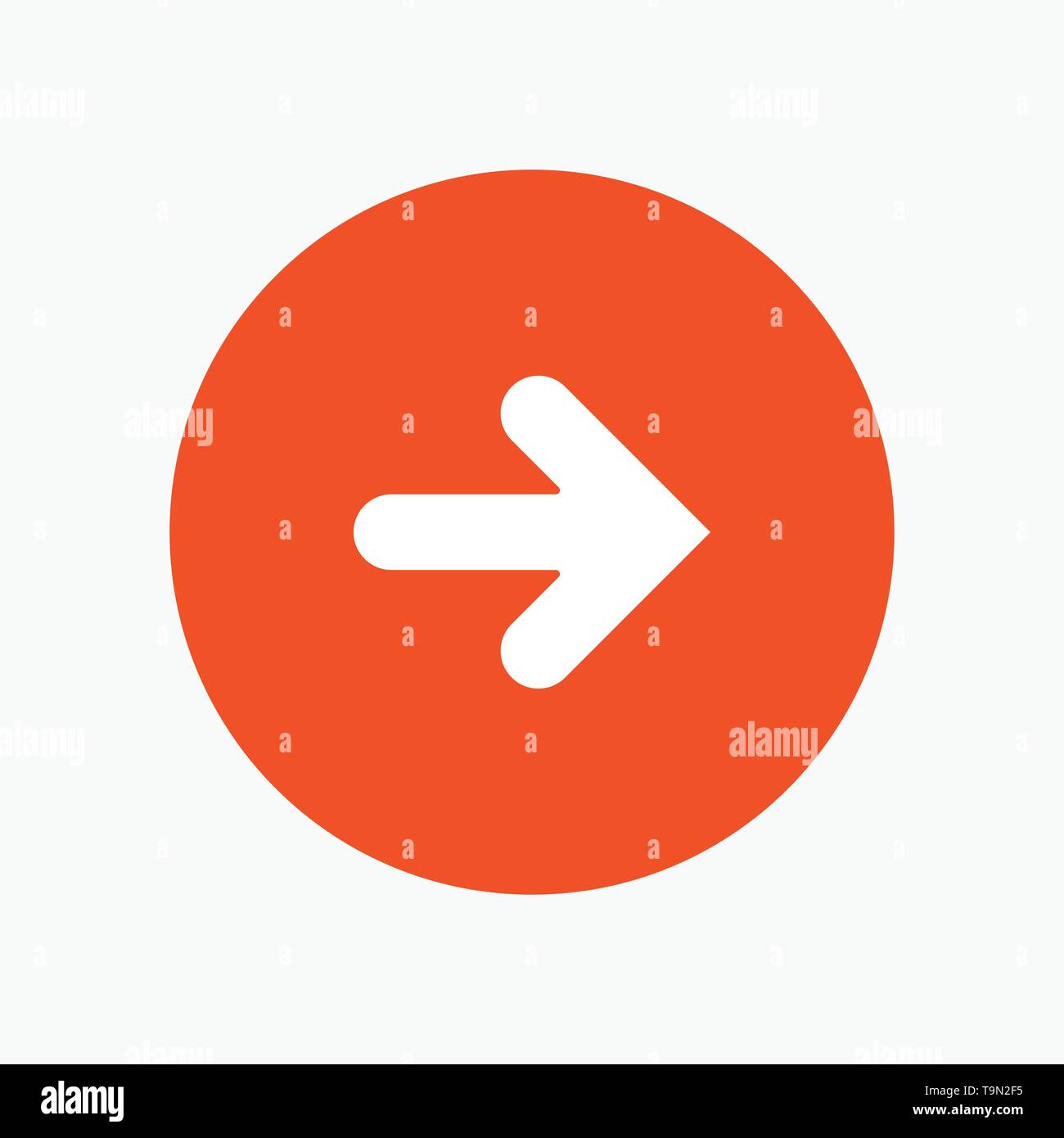 Arrow pointing forward Stock Vector Images - Alamy