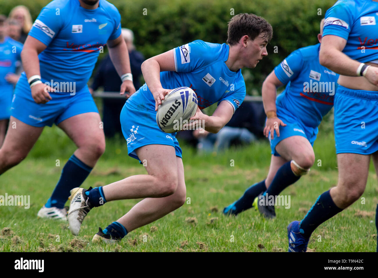 Cardiff Blue Dragons v All Golds at Rumney RFC in the RFL Southern ...