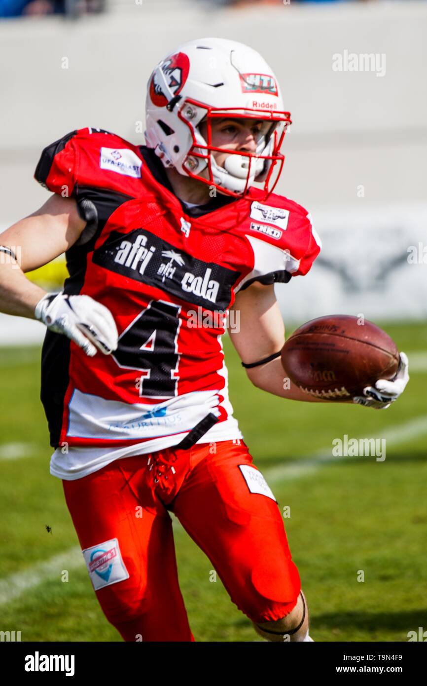 Alexander Eitel # 4 WR (Stuttgart Scorpions Stock Photo - Alamy