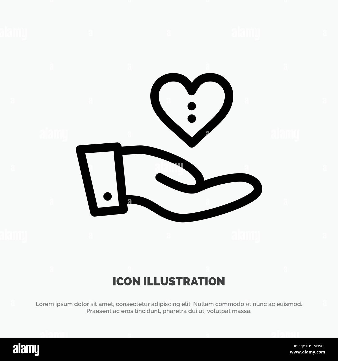 Charity donation hands money Stock Vector Images - Alamy