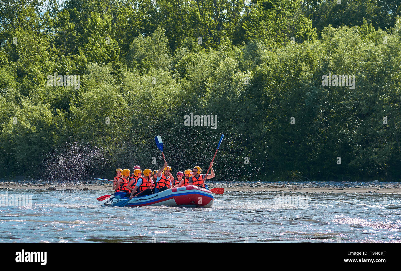 White water rafting thailand hi-res stock photography and images - Alamy
