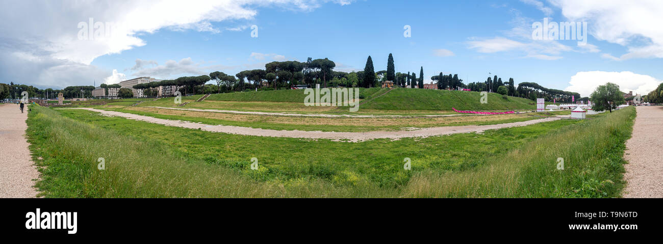 View of Circus Maximus - Rome - Italy Stock Photo - Alamy