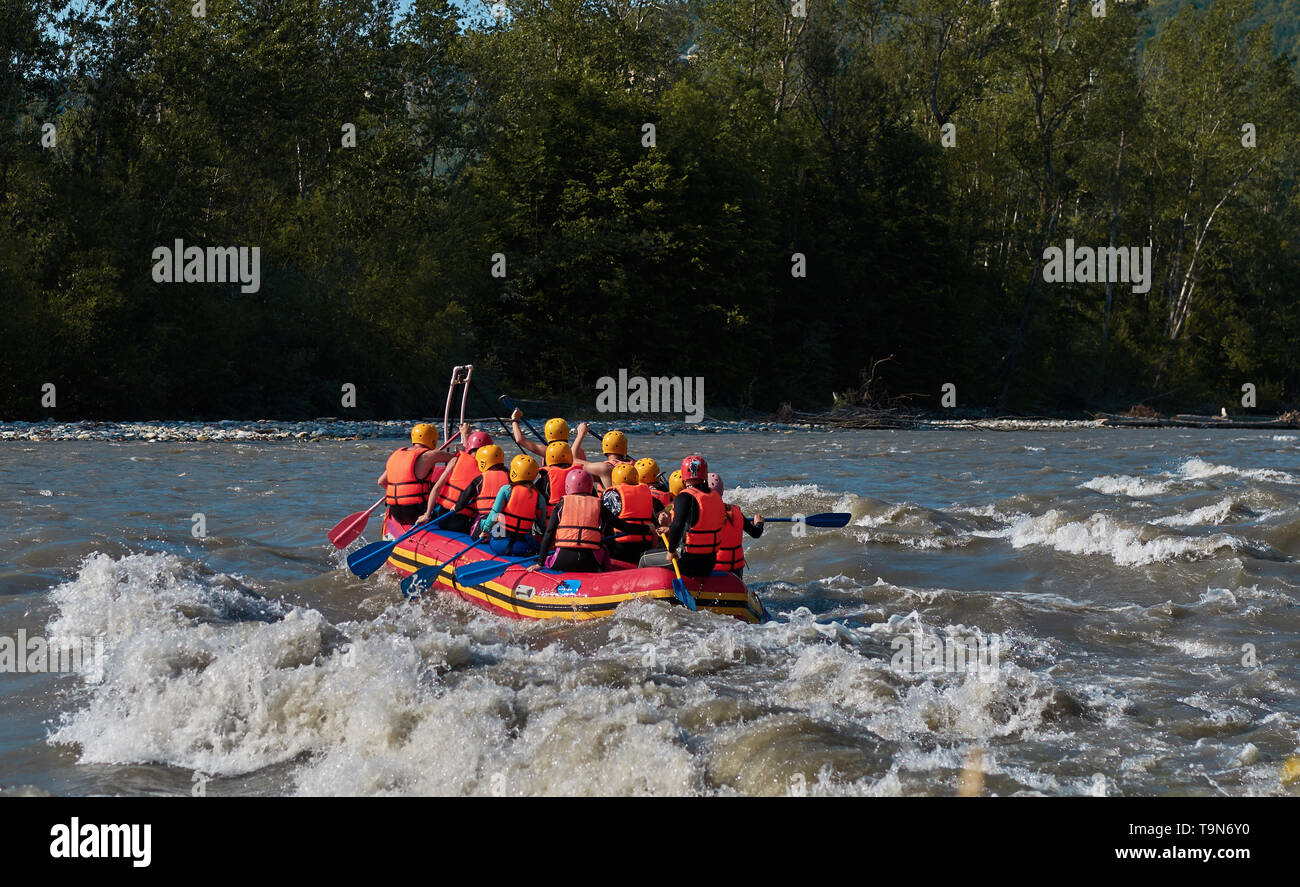 White water rafting thailand hi-res stock photography and images - Alamy