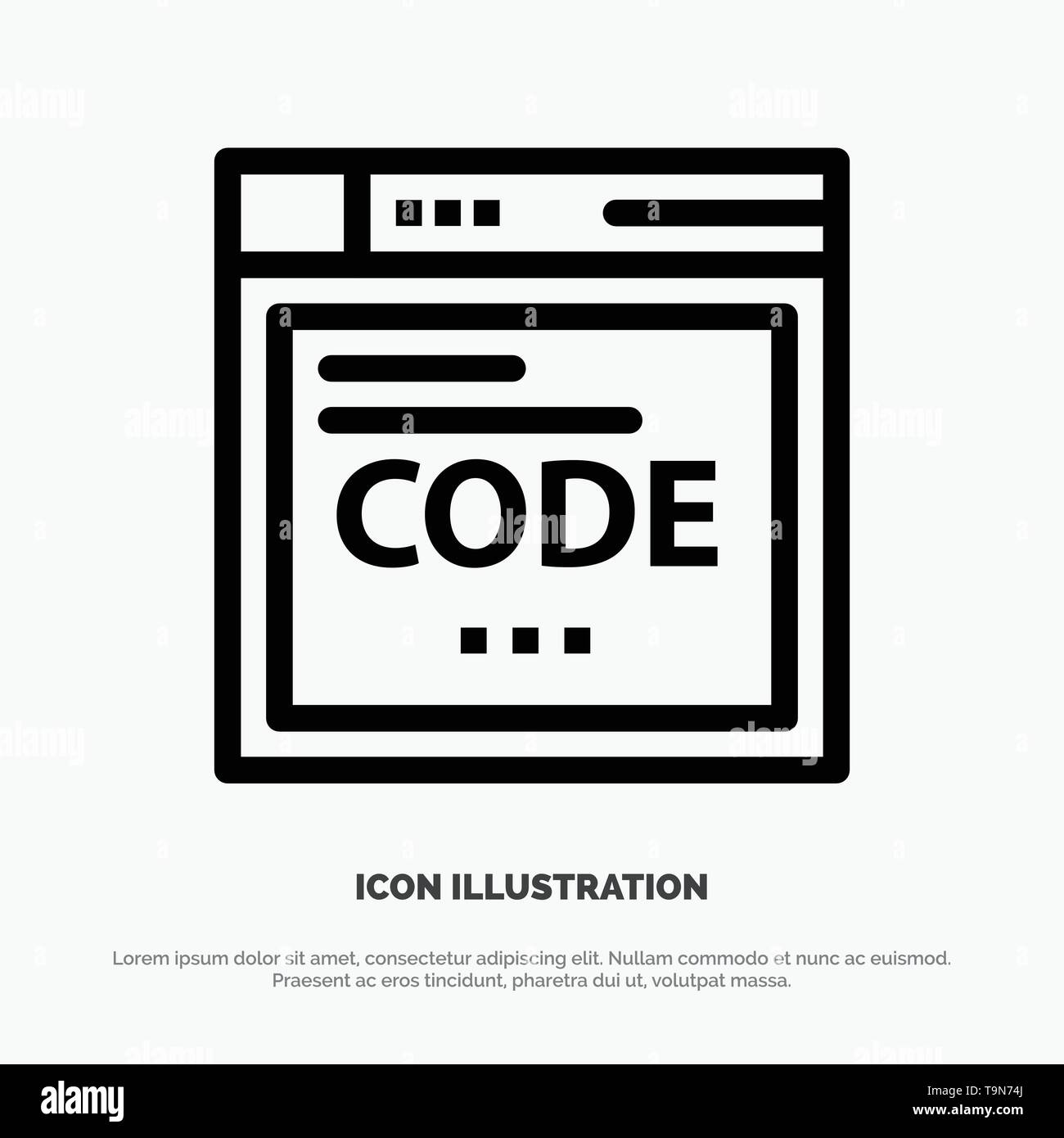 Internet code Stock Vector Images - Alamy