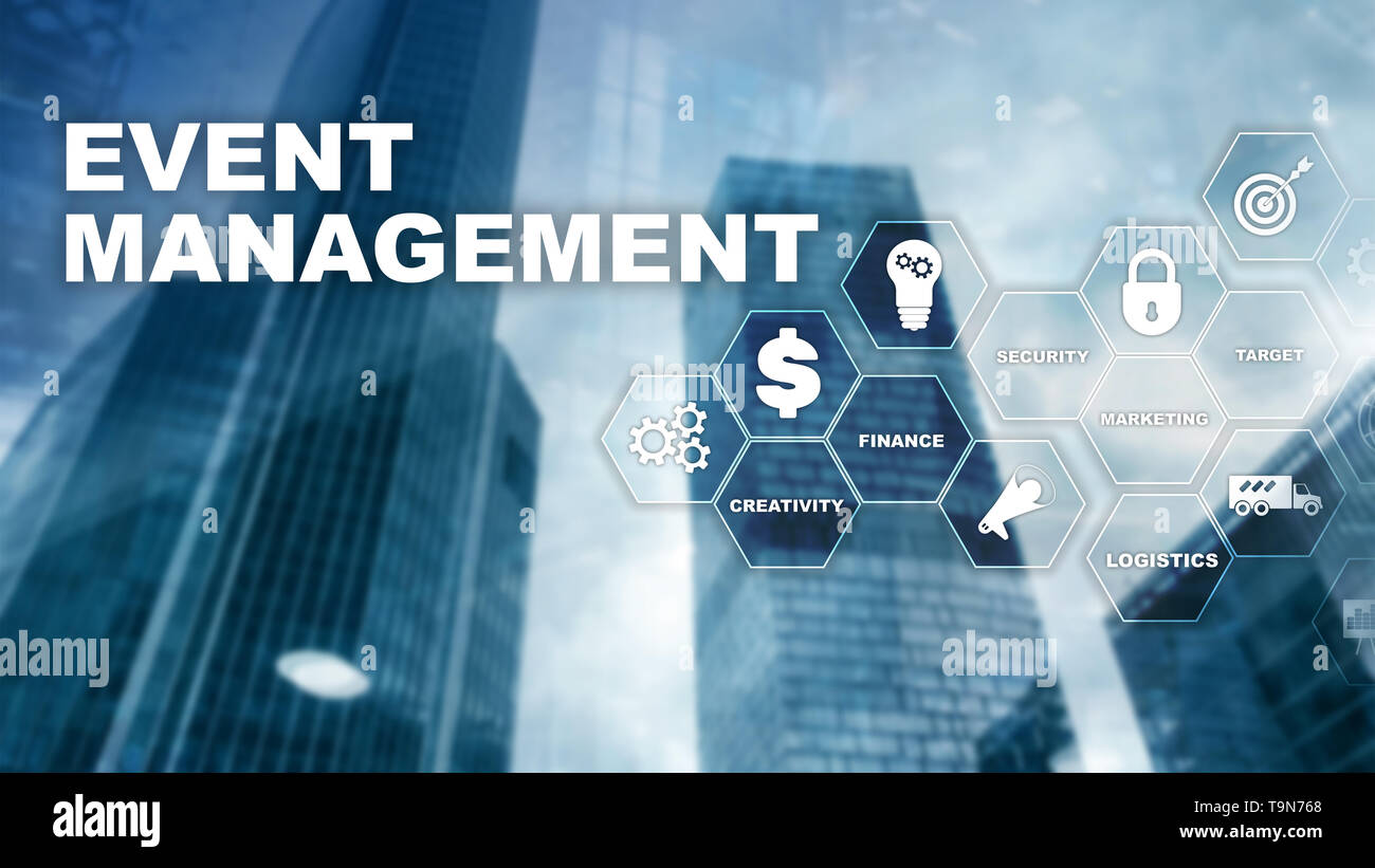 Event management Concept. Event management flowchart. Event management ...