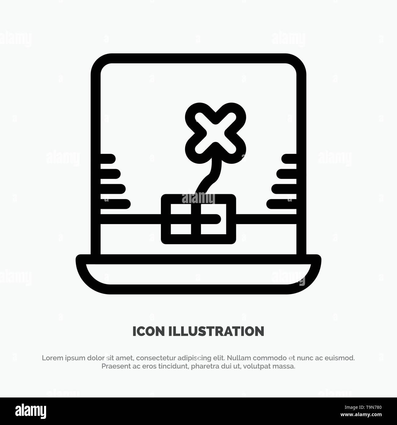 Irish country site Stock Vector Images - Alamy