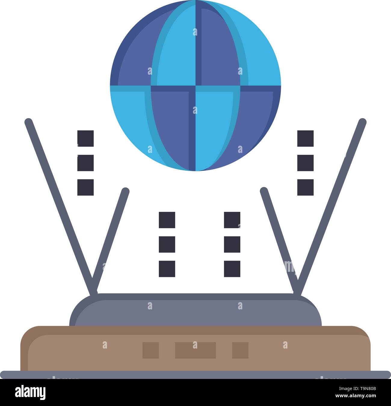 Modem router earth globe connect hi-res stock photography and images ...