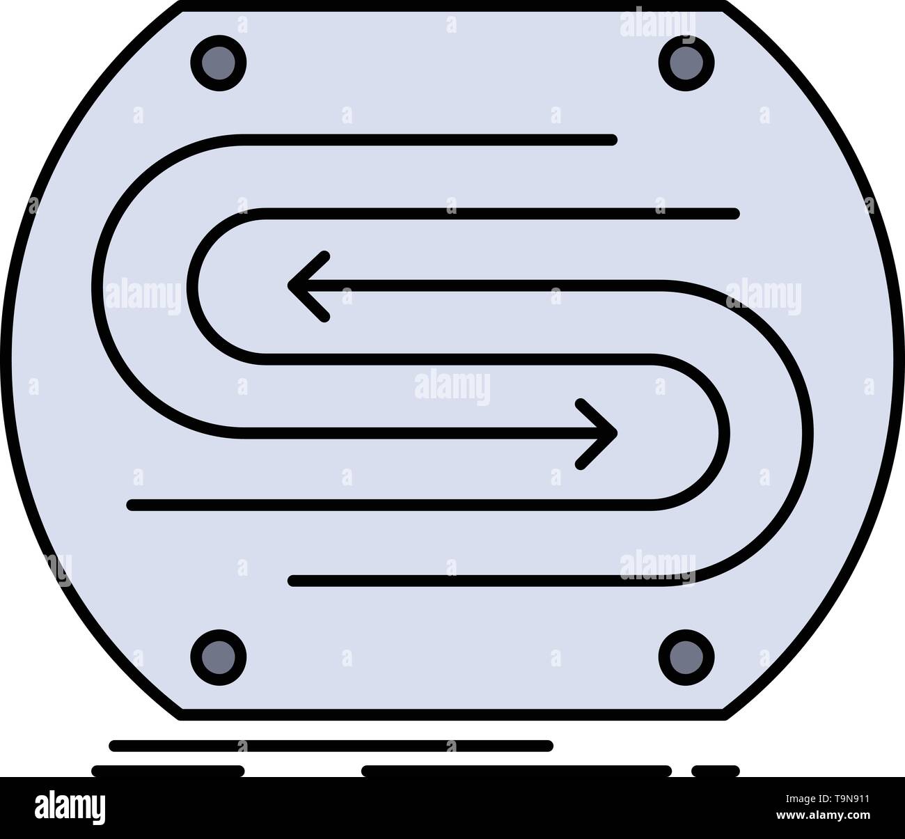 Convergence diagram hi-res stock photography and images - Alamy